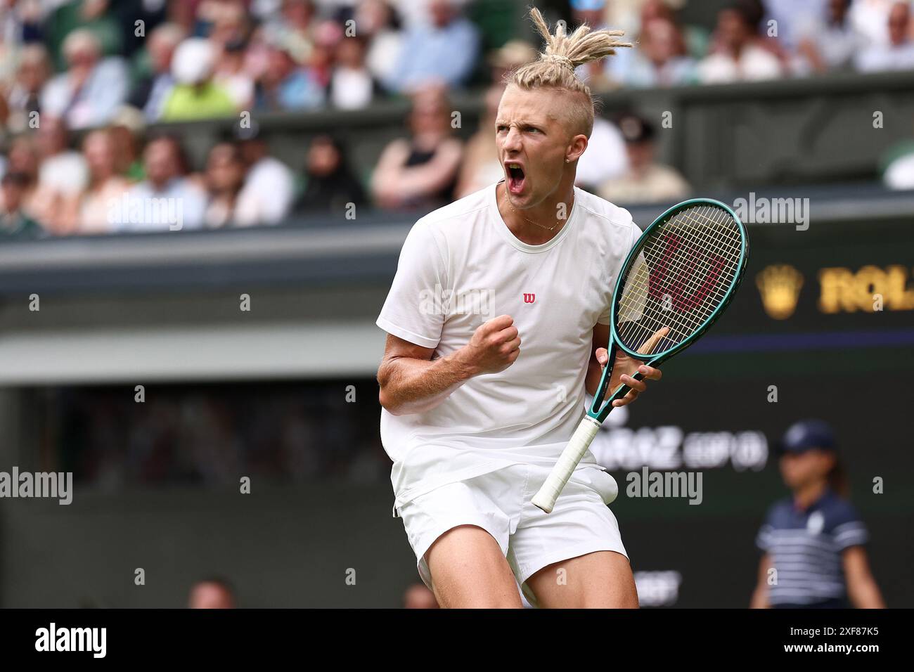 London, UK. 1st July 2024; All England Lawn Tennis and Croquet Club ...