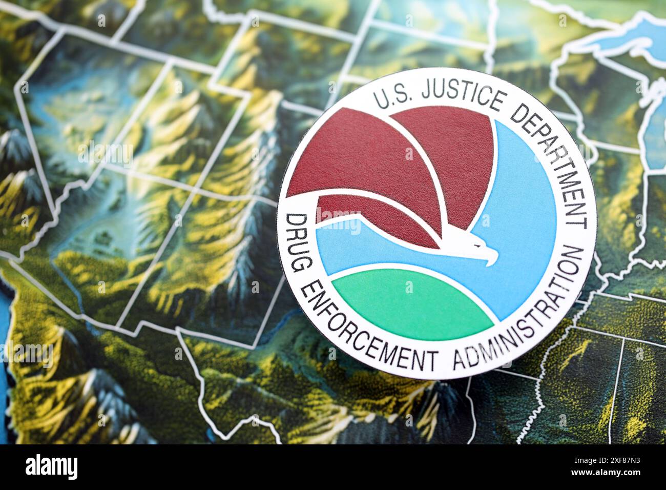 KYIV, UKRAINE - JUNE 26, 2024 U.S. Justice Department Drug Enforcement ...