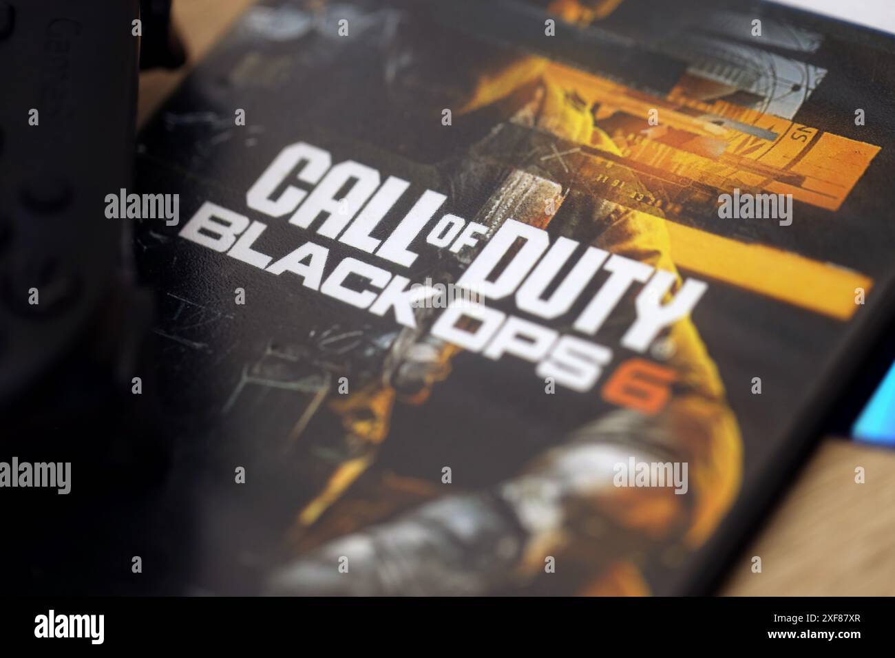 KYIV, UKRAINE - JUNE 26, 2024 Call of Duty Black Ops 6 PS5 video game ...