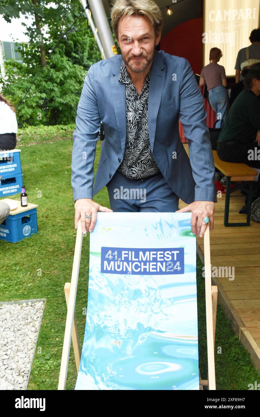 Thure Riefenstein Schauspieler Muenchen 01.07.2024 Amerikahaus Filmfest ...