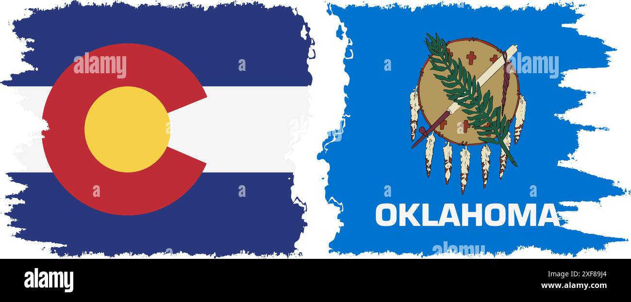 Colorado brush stroke Stock Vector Images - Alamy