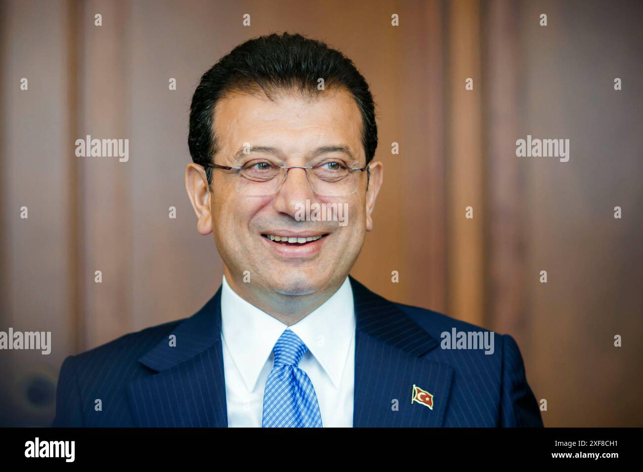 Ekrem Imamoglu, Mayor of Istanbul. Berlin, June 21, 2024 Stock Photo ...