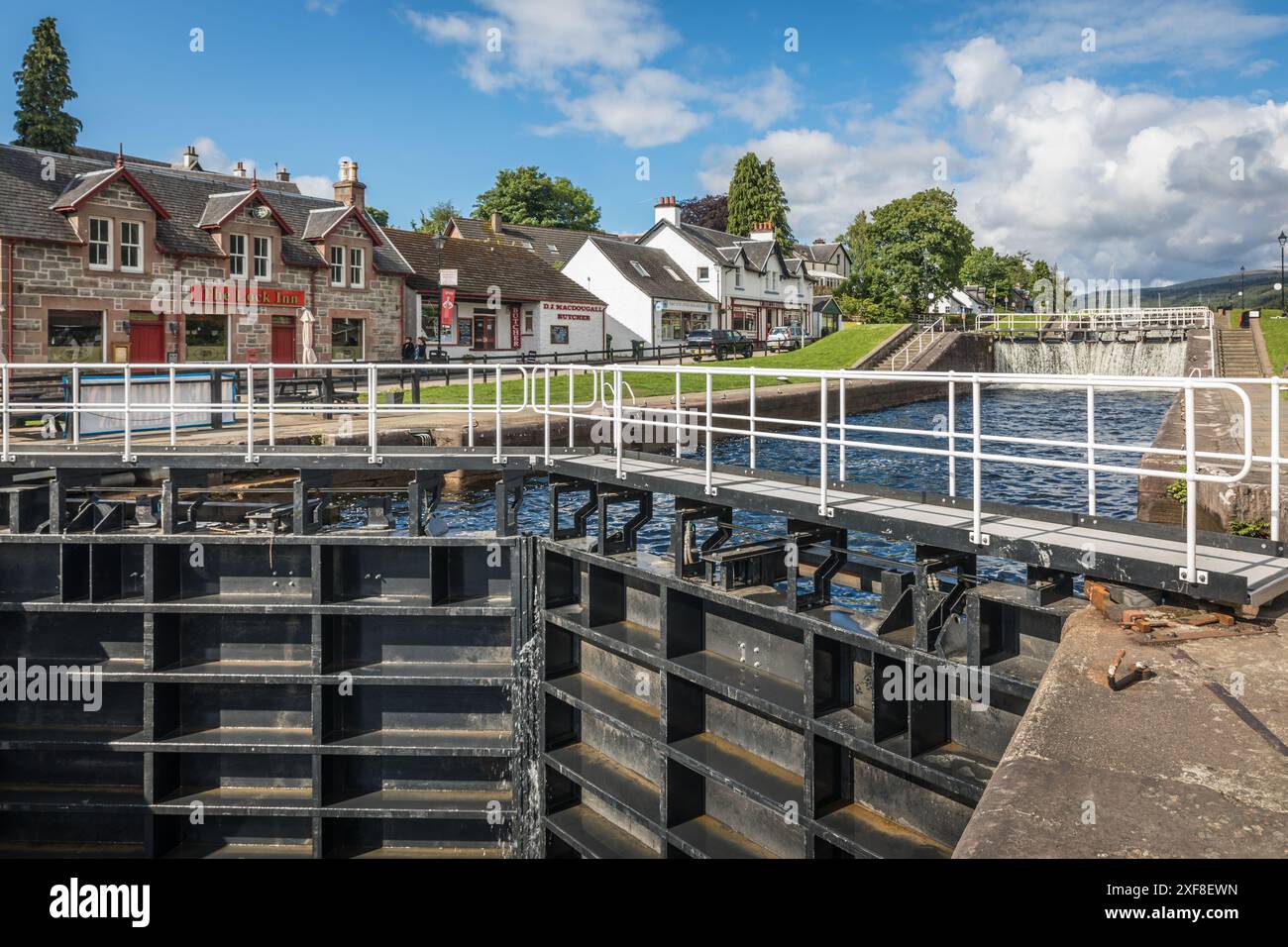 geography / travel, Great Britain, Scotland, Lock of Caledonian Canal ...