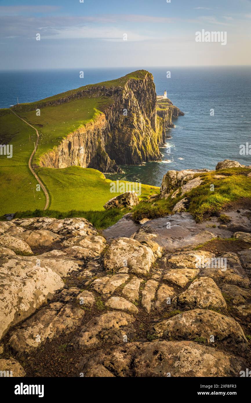 geography / travel, Great Britain, Scotland, Neist Point Lighthouse ...