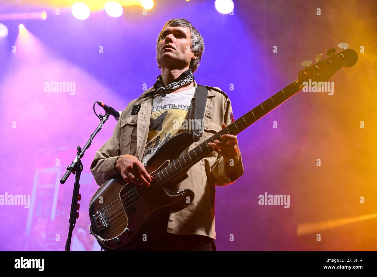 John Hassall of The Libertines performs during Tour 2024 at Villa Ada ...