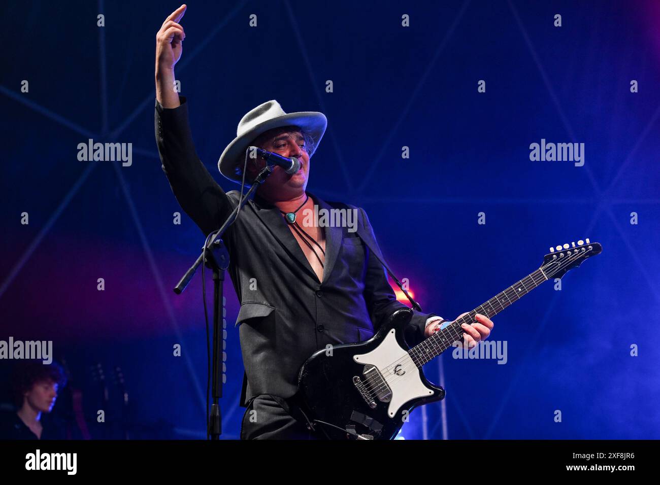 Rome, Italy. 01st July, 2024. July 1, 2024, Rome, Italy: Pete Doherty ...