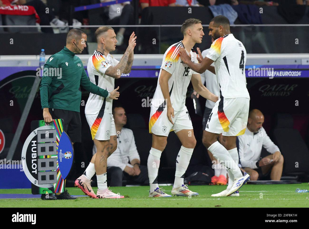 Euro 2024 germany switzerland tah hi-res stock photography and images - Alamy