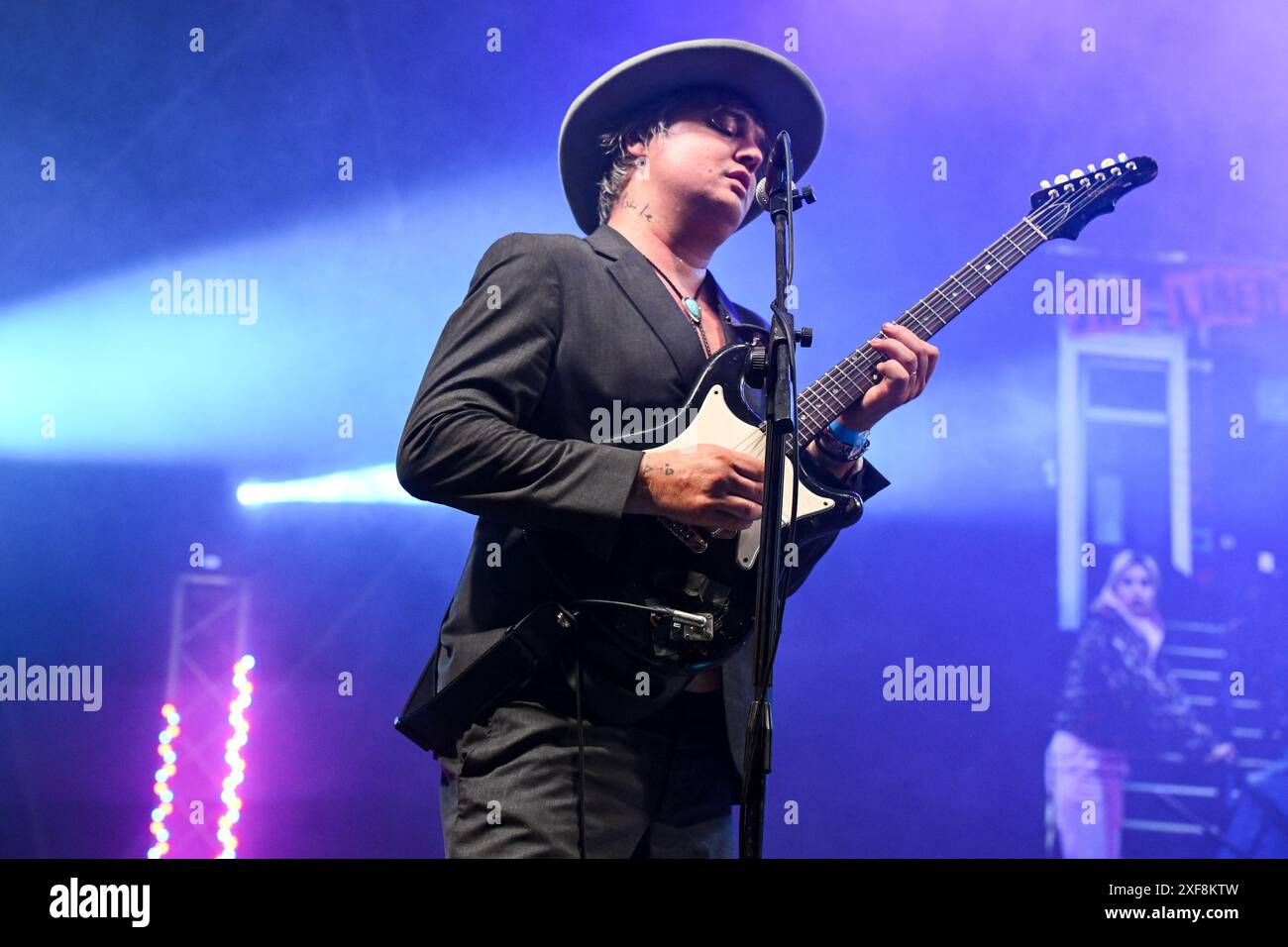 Rome, Italy. 01st July, 2024. July 1, 2024, Rome, Italy: Pete Doherty ...