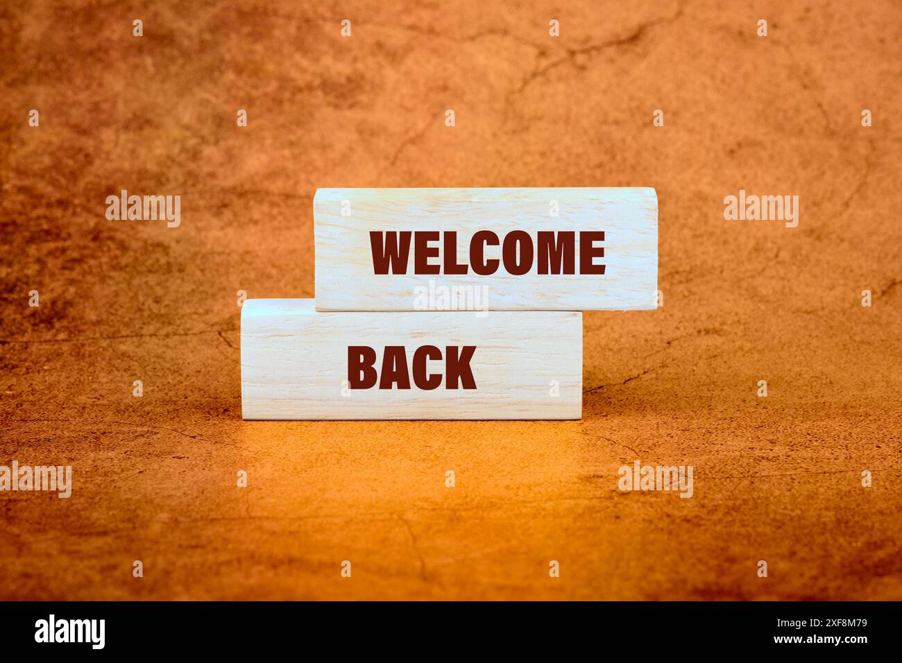 Welcome back card hi-res stock photography and images - Alamy