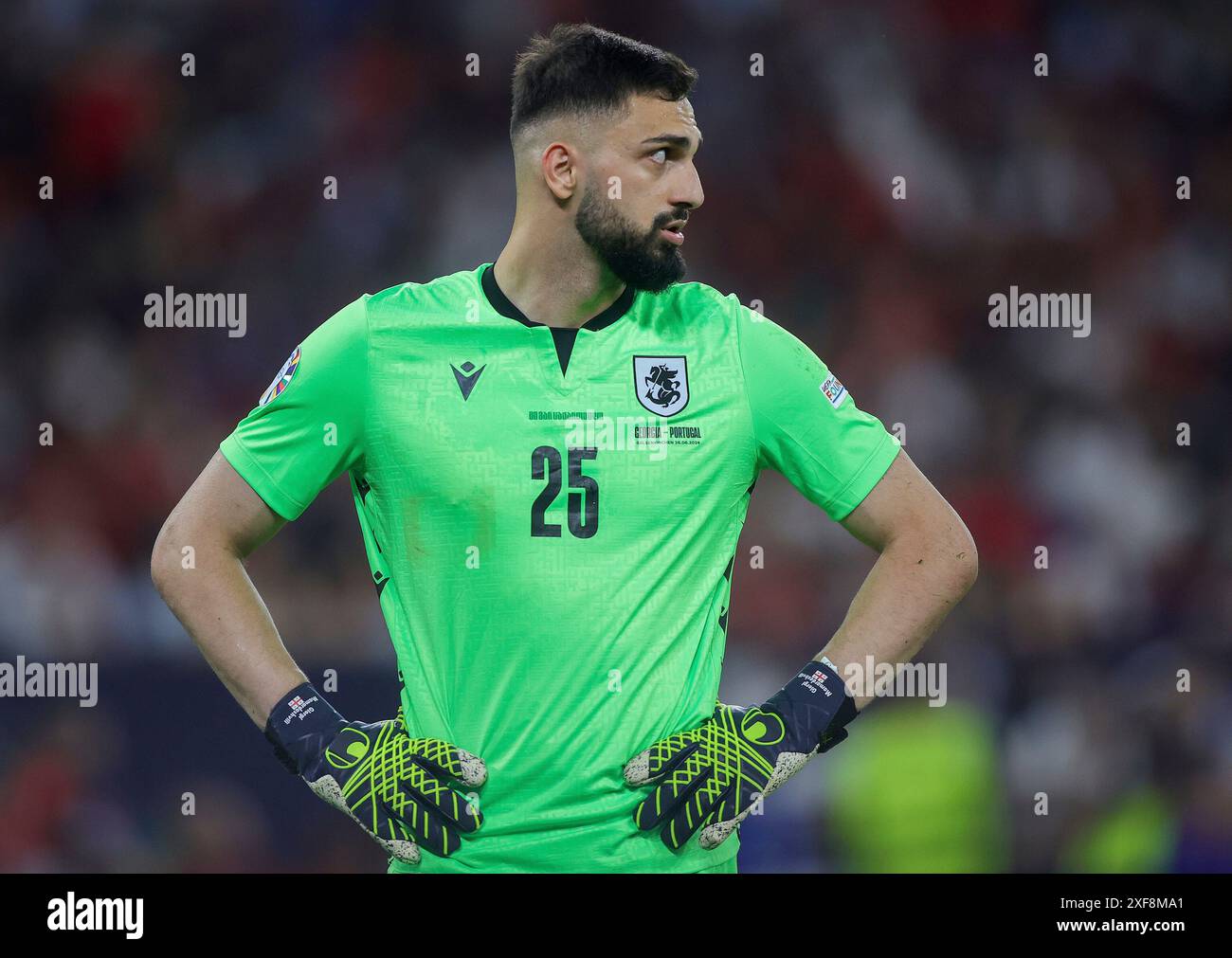 Euro 2024 georgia giorgi mamardashvili hi-res stock photography and ...