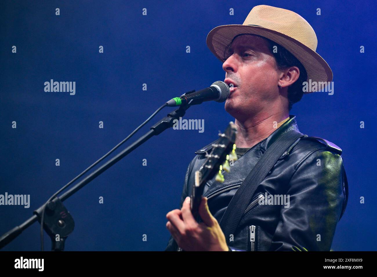 Carl Barat of The Libertines performs during Tour 2024 at Villa Ada Estate 2024, on July 1, 2024 ...