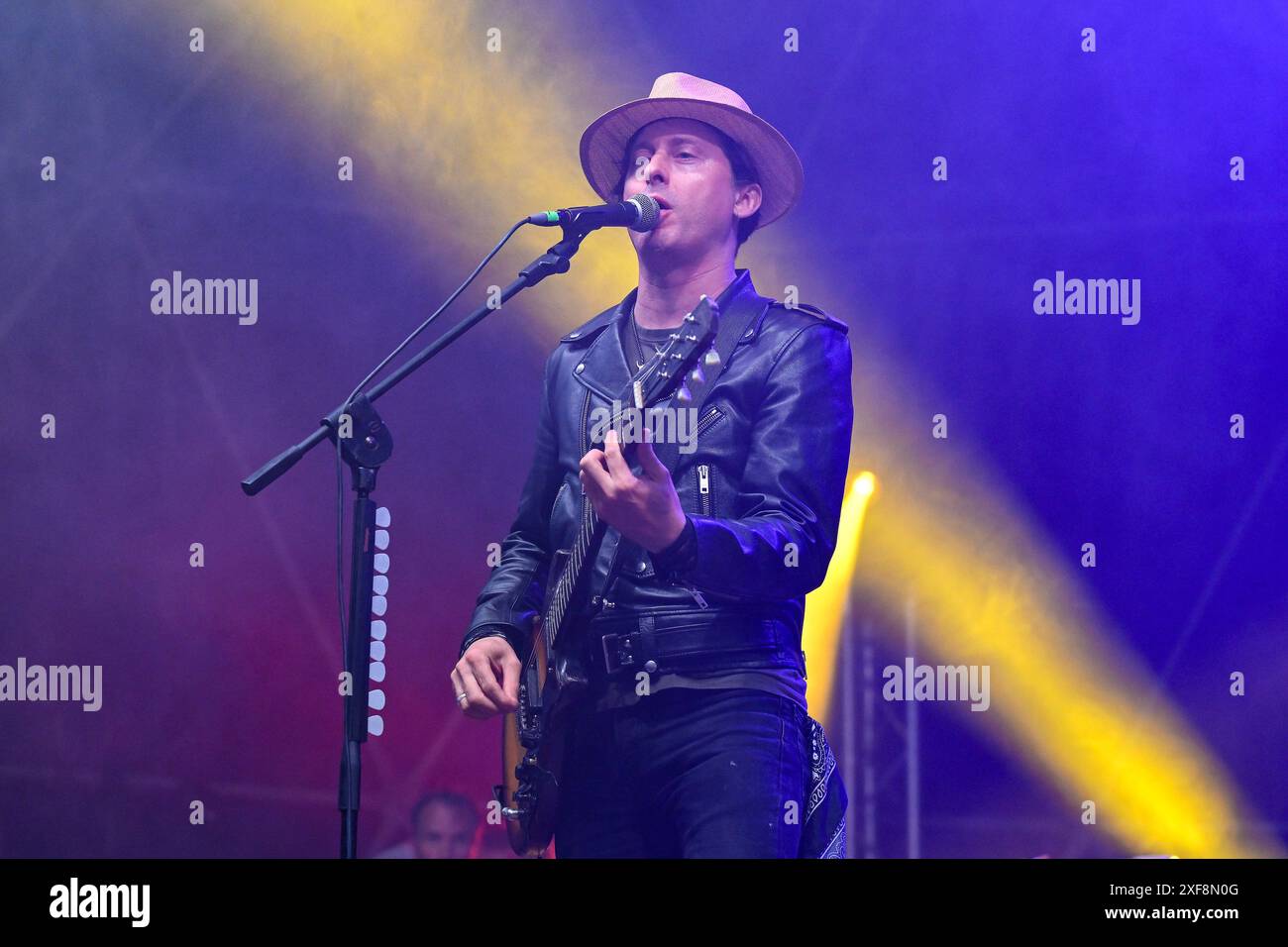 Rome, Italy. 01st July, 2024. Carl Barat and Pete Doherty of The ...