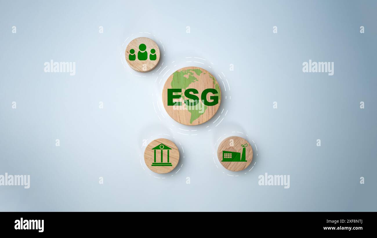 ESG concepts for sustainable environment, society and governance ...