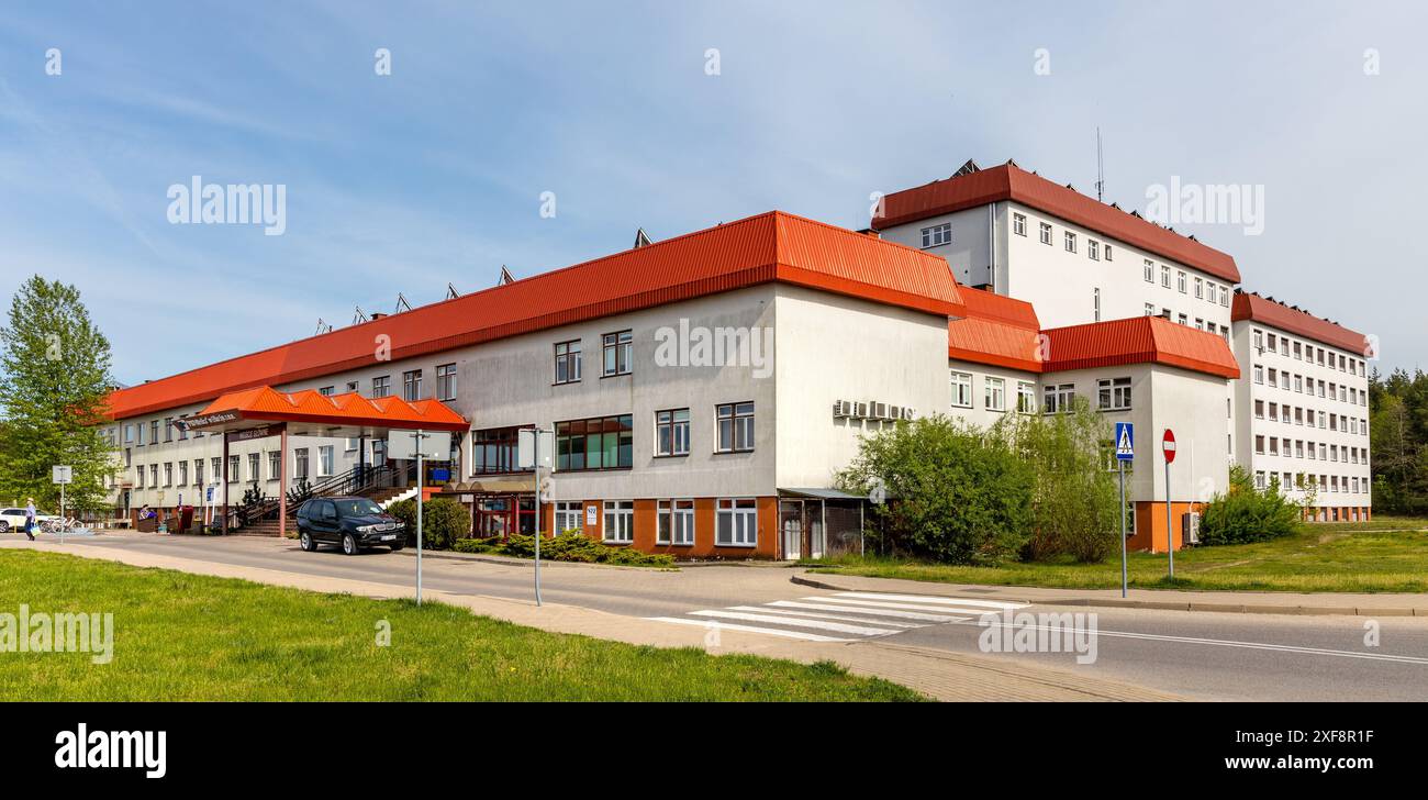 Elk, Poland - May 3, 2024: Hospital and medical center healthcare ...