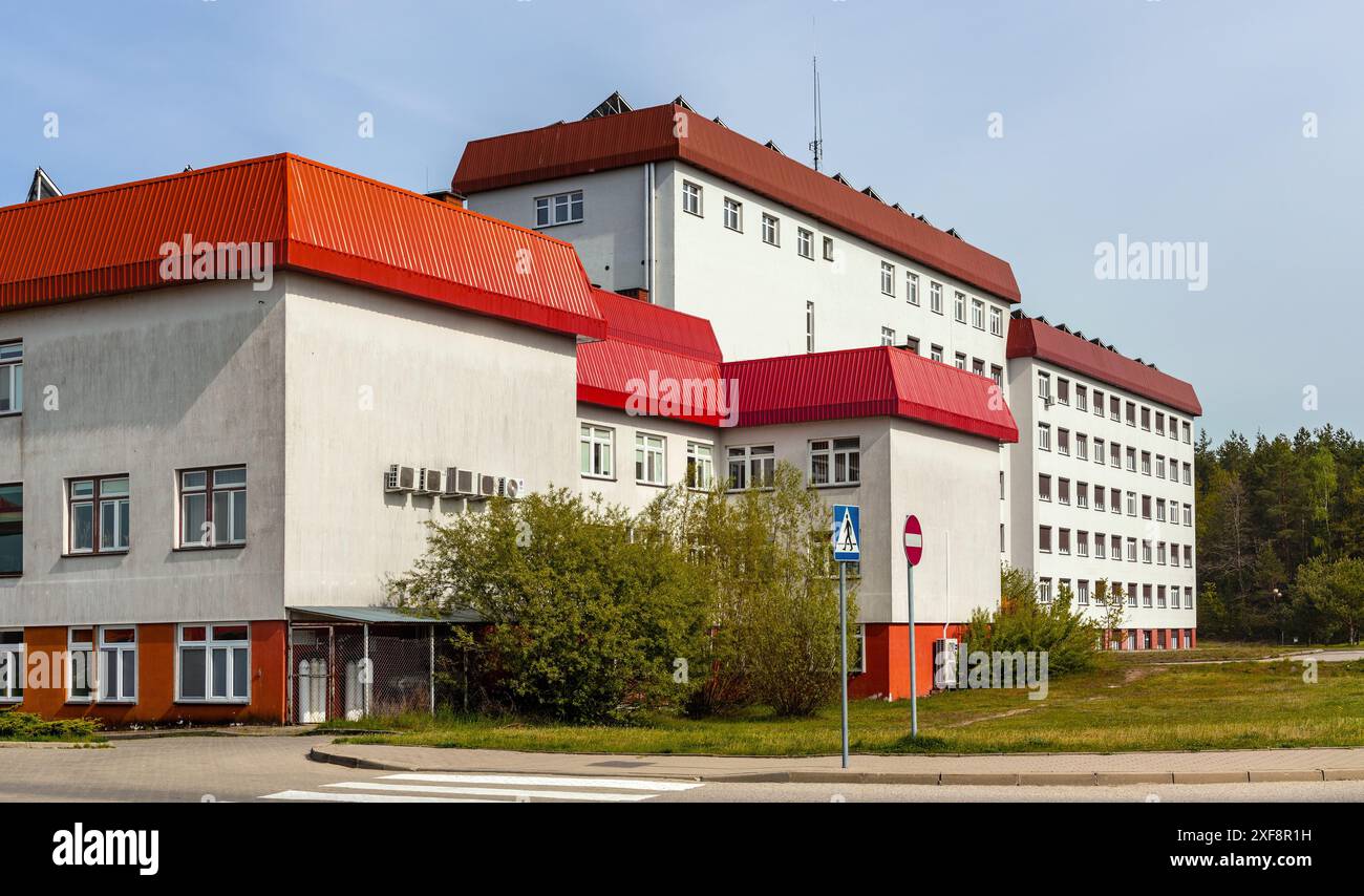 Elk, Poland - May 3, 2024: Hospital and medical center healthcare ...