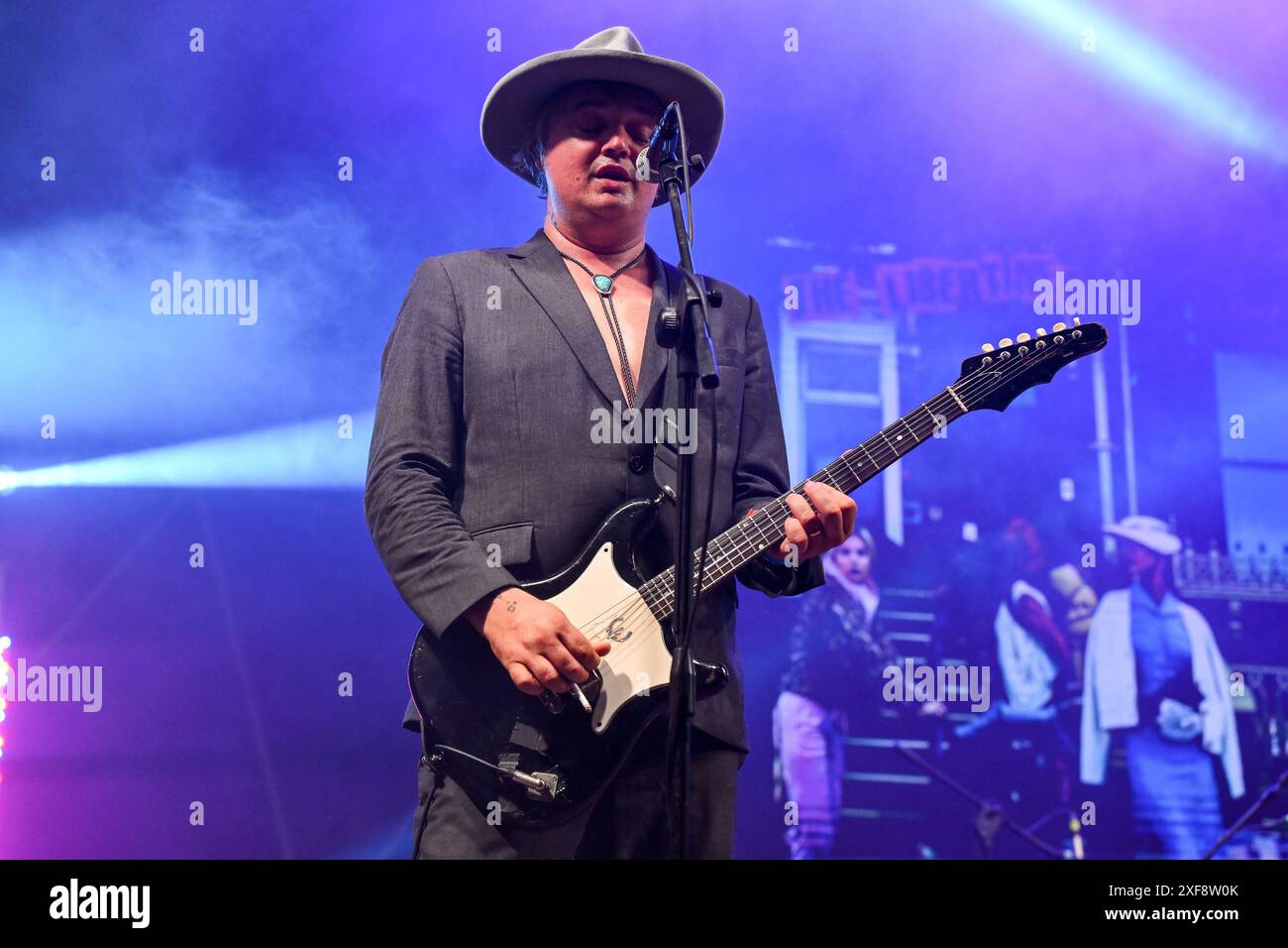 Pete Doherty of The Libertines performs during Tour 2024 at Villa Ada ...