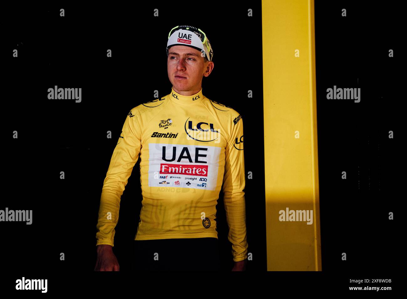 Tadej pogacar 2024 tour de france hi-res stock photography and images ...