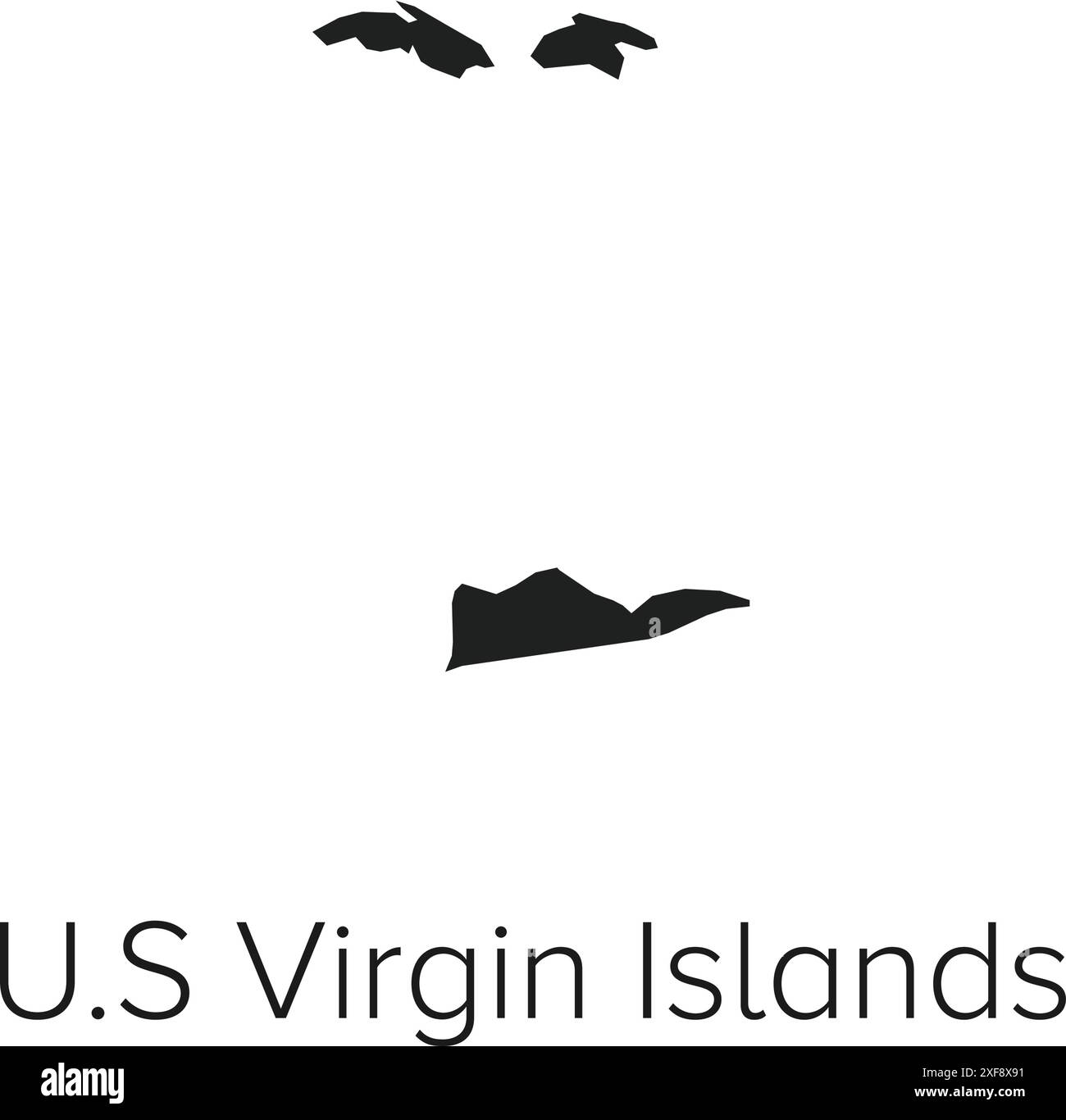 Map caribbean islands Stock Vector Images - Alamy