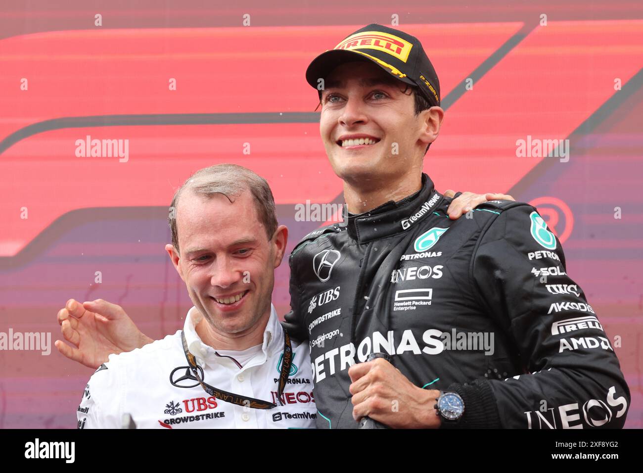 George russell and marcus dudley hi-res stock photography and images ...