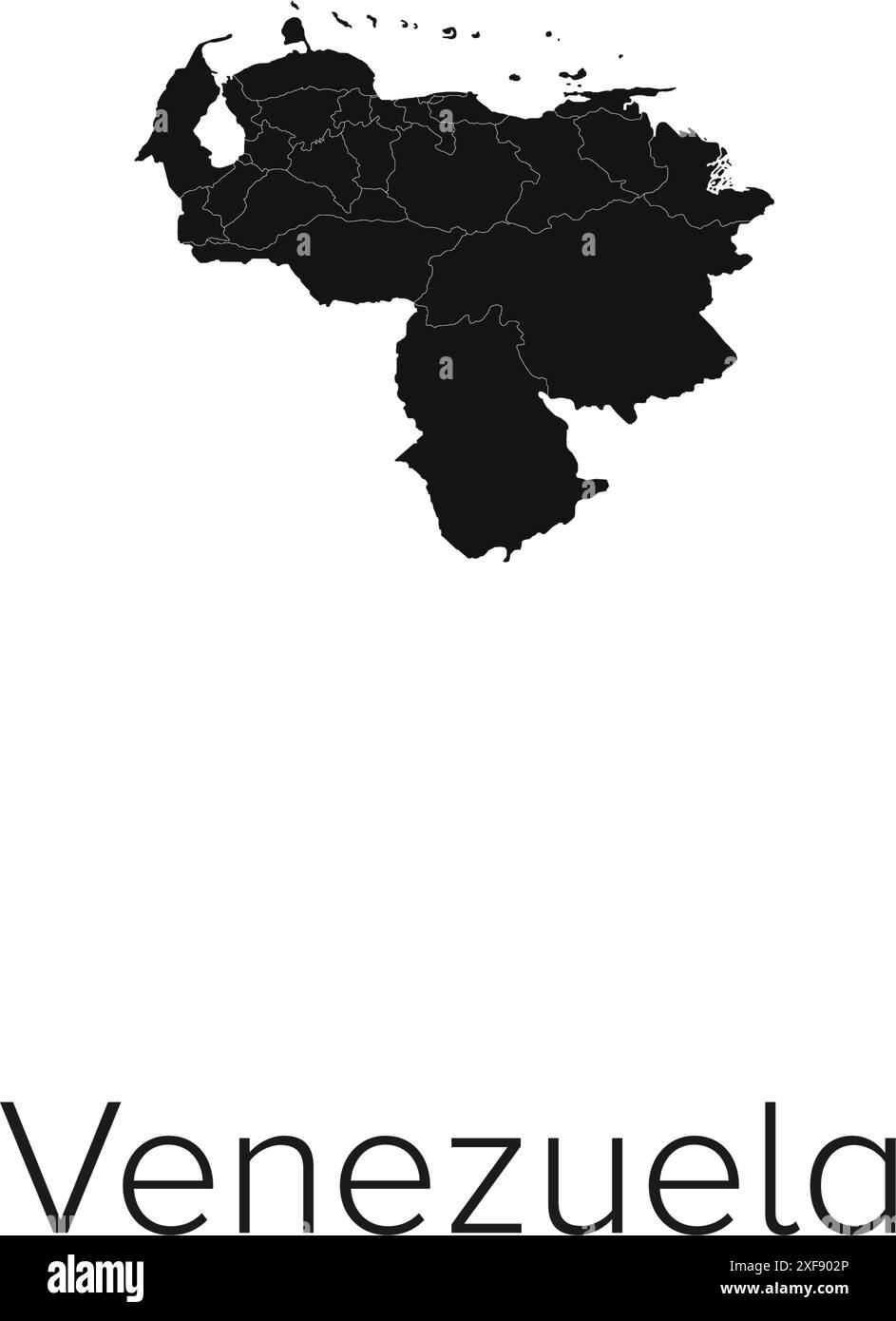 South america map Black and White Stock Photos & Images - Alamy