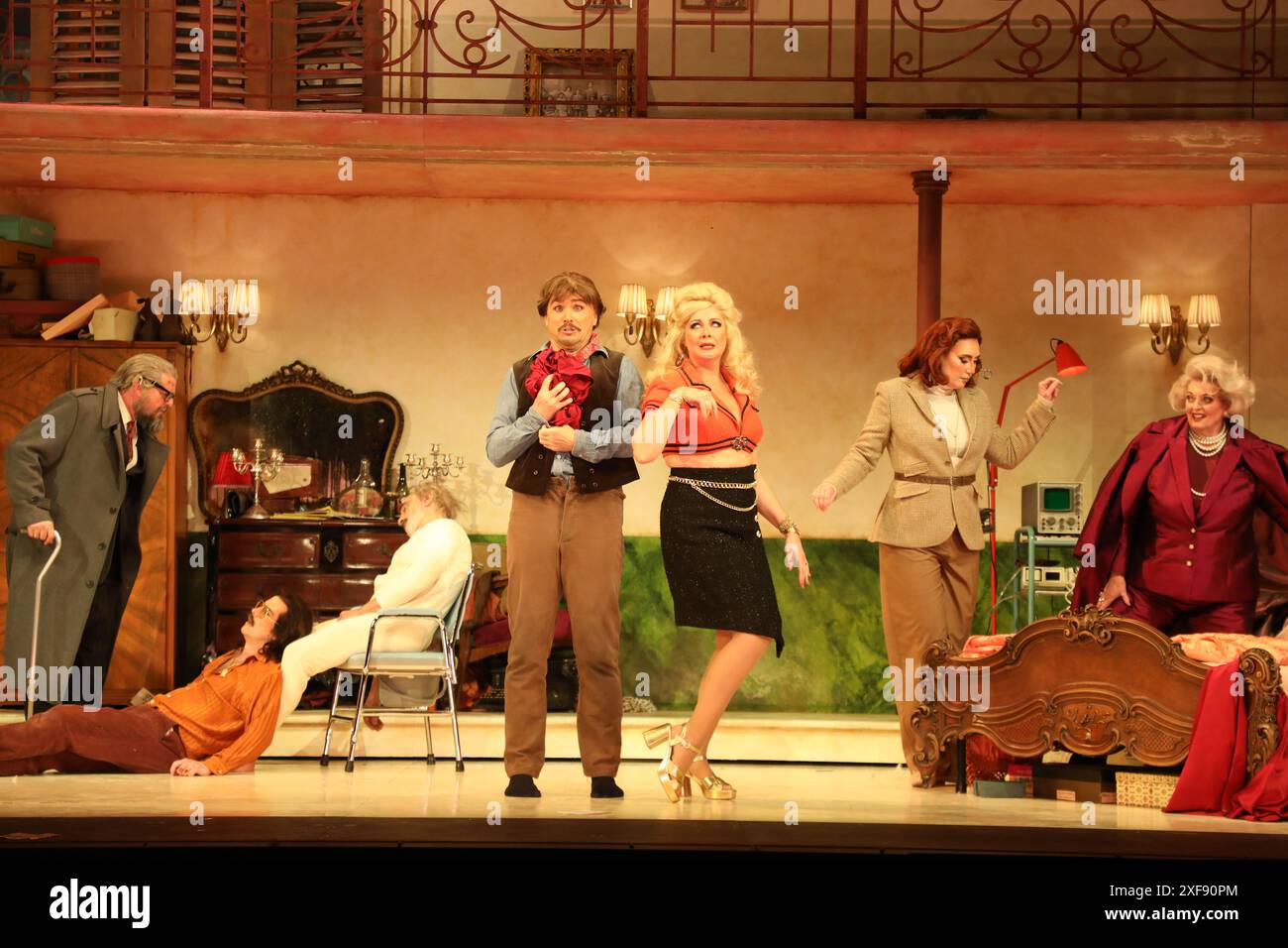 Sydney, Australia. 1st July 2024. Final dress rehearsal of Opera ...