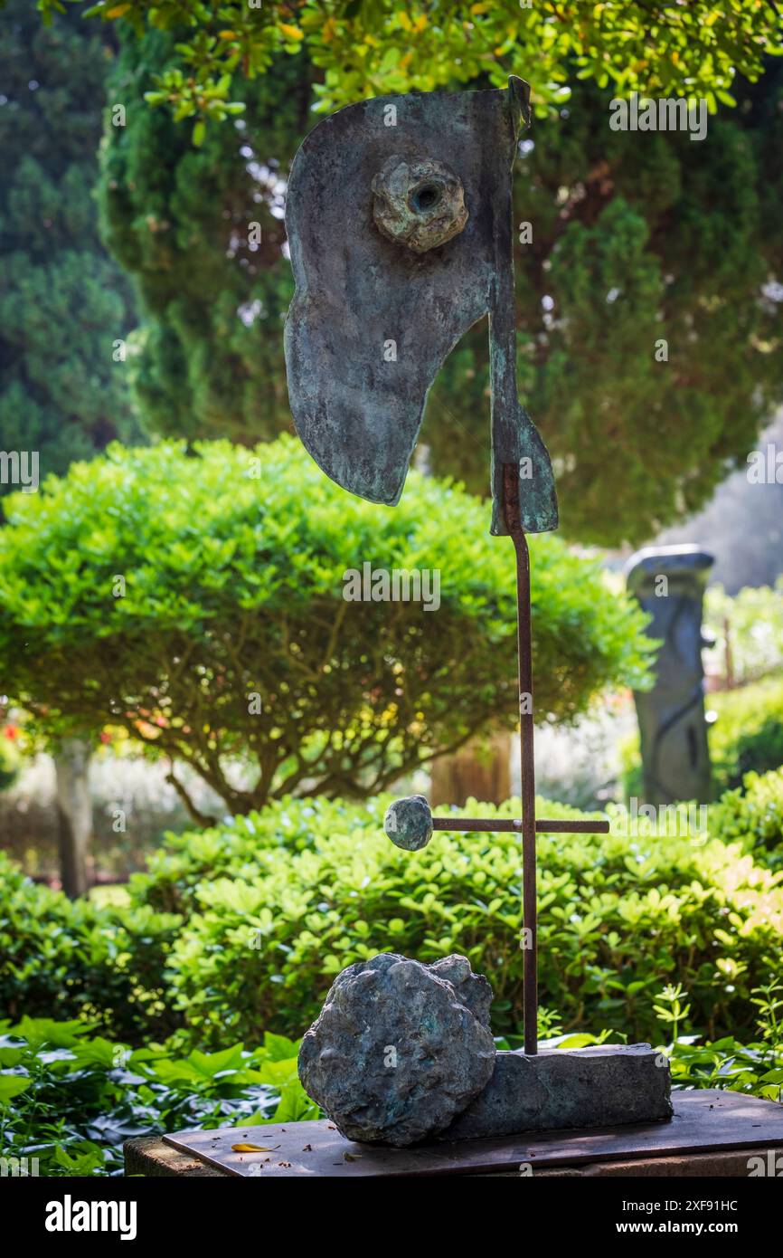 Joan Miró (Spanish, 1893–1983), Figure ,1981, sand cast and lost wax ...