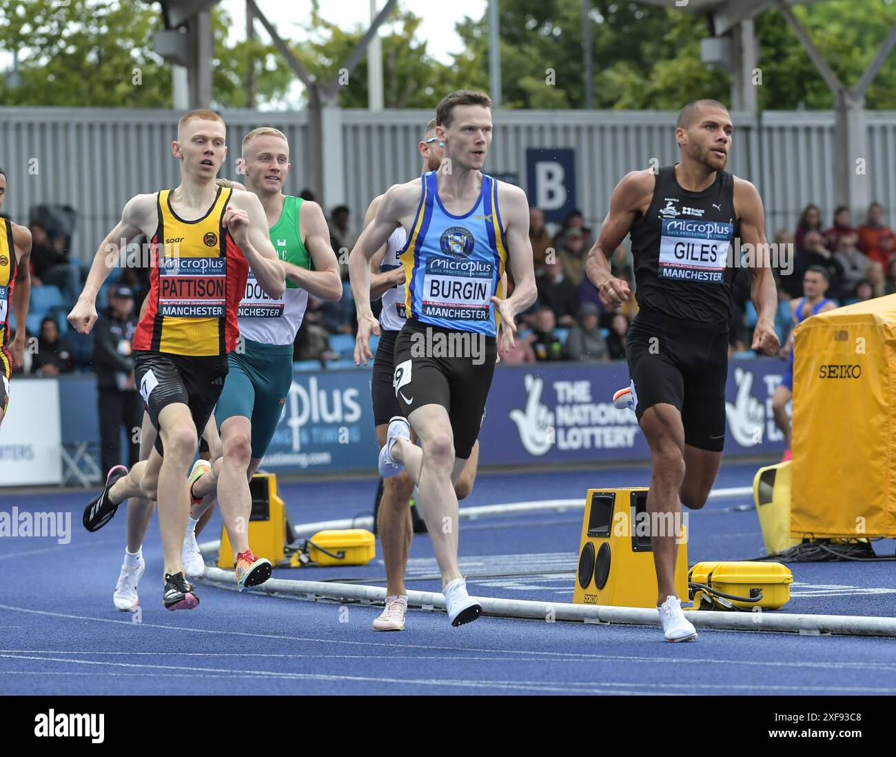 Ben Pattison, Thomas Randolph, Josh Kerr, Max Burgin and Elliot Giles ...