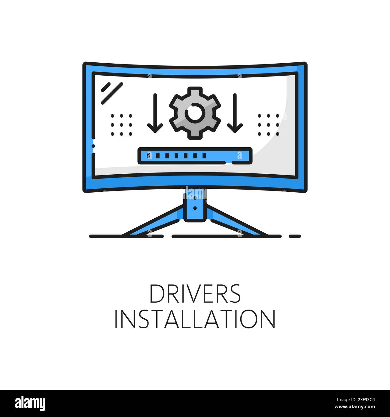 Pc hardware product Stock Vector Images - Alamy