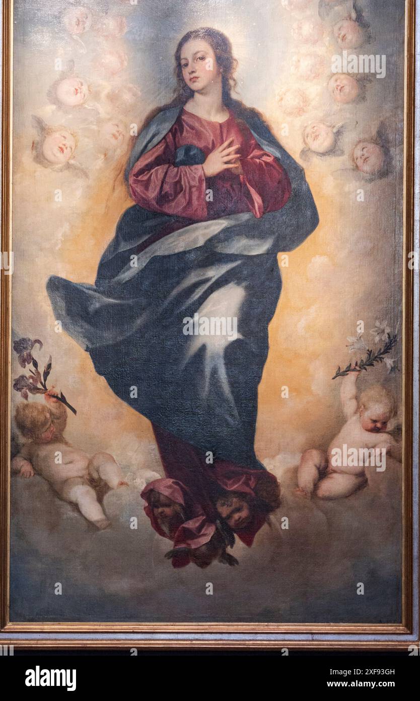 immaculate conception, Alonso Cano, 17th century, oil on canvas ...