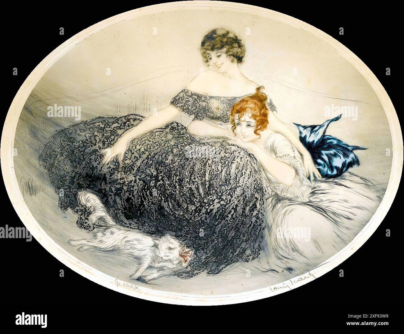 Louis icart hi-res stock photography and images - Alamy