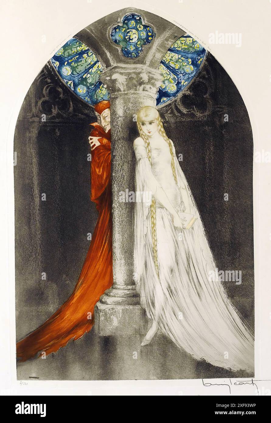 ICART Louis (1888-1950) - Faust, 1928 Stock Photo - Alamy