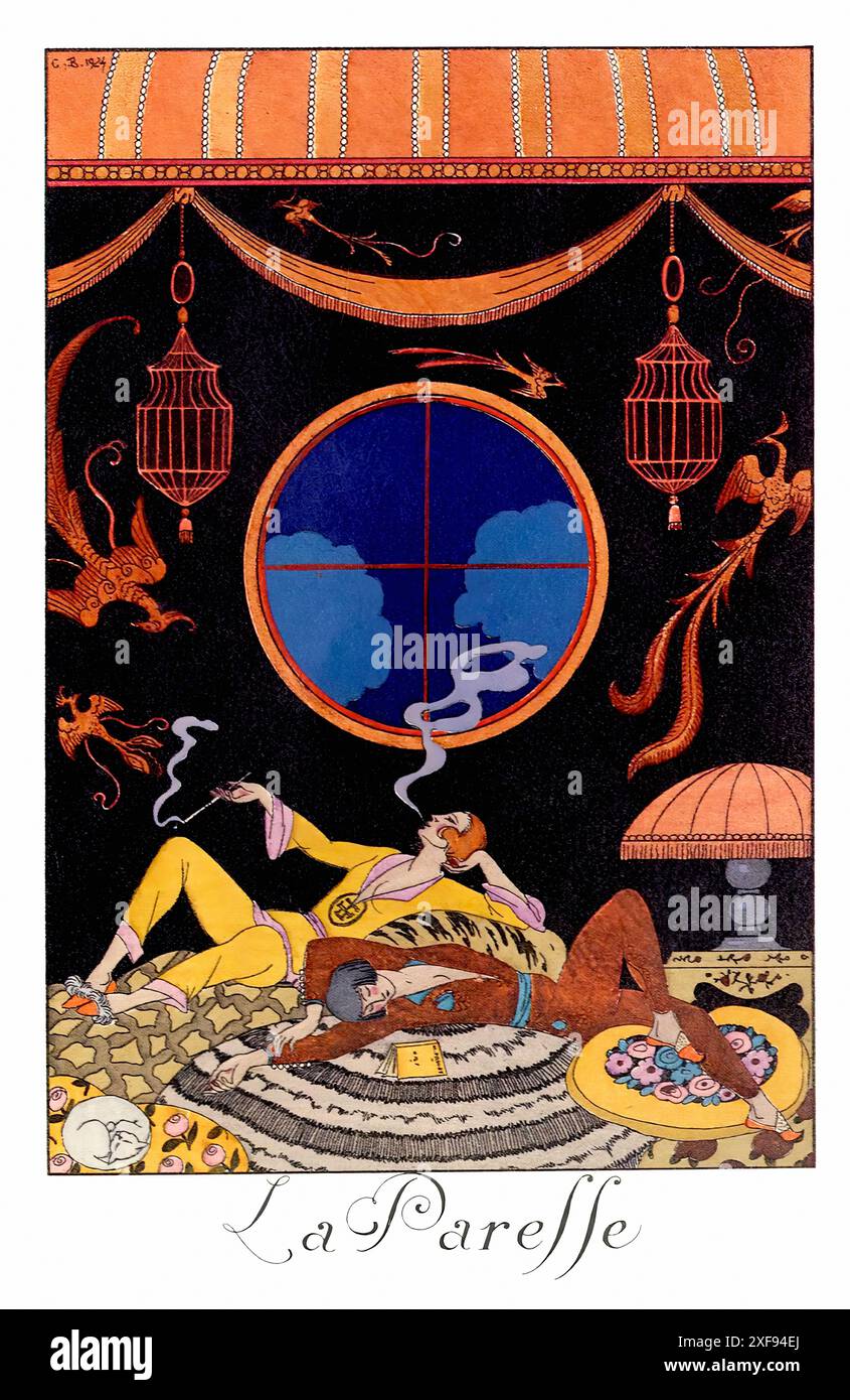 Barbier french fashion Cut Out Stock Images & Pictures - Alamy