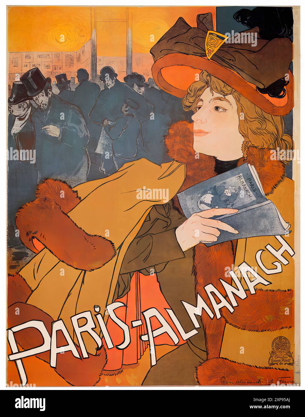 de FEURE Georges - Paris-Almanach, 1894 Stock Photo - Alamy