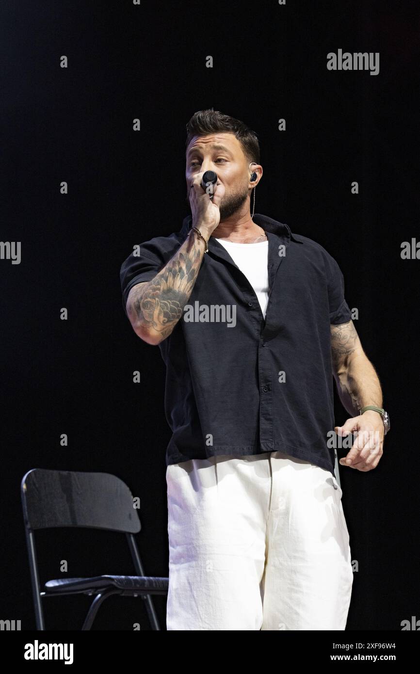 1/7/2024 Rome, Blue, among the most successful British bands of the ...