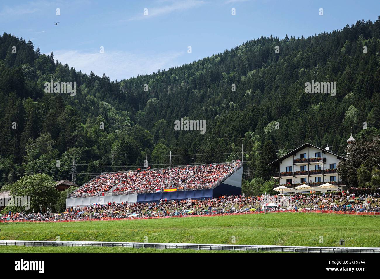 Spectators, F1 Grand Prix of Austria at Red Bull Ring on June 30, 2024 ...