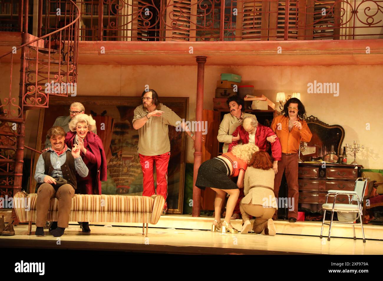 Sydney, Australia. 1st July 2024. Final dress rehearsal of Opera ...