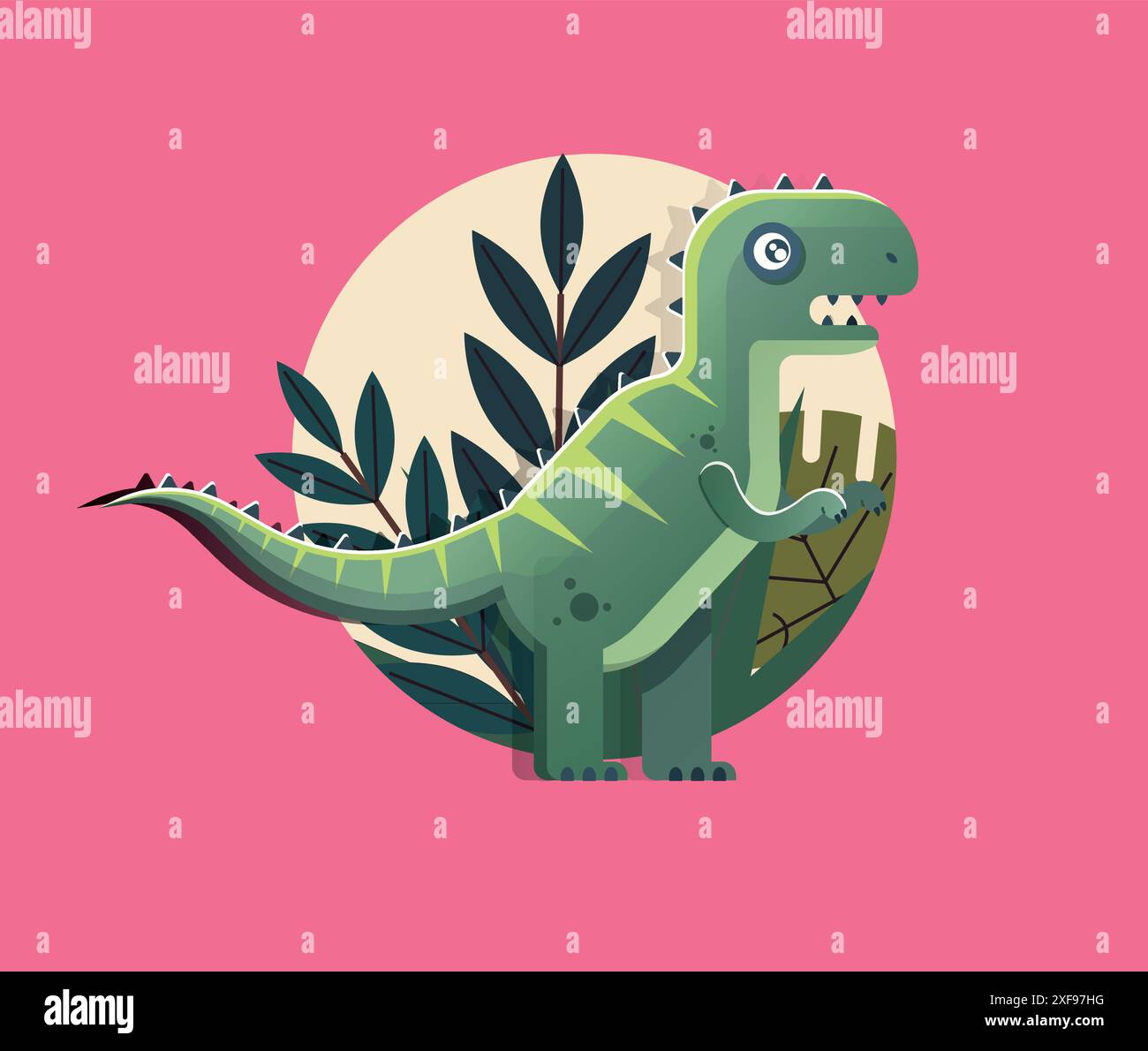 T rex Stock Vector Images - Alamy