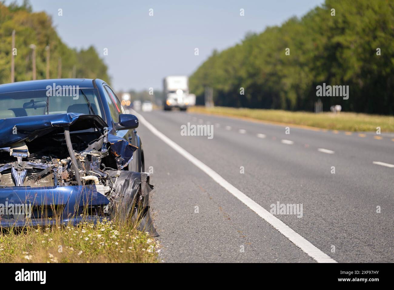 Tow truck accident united states hi-res stock photography and images ...