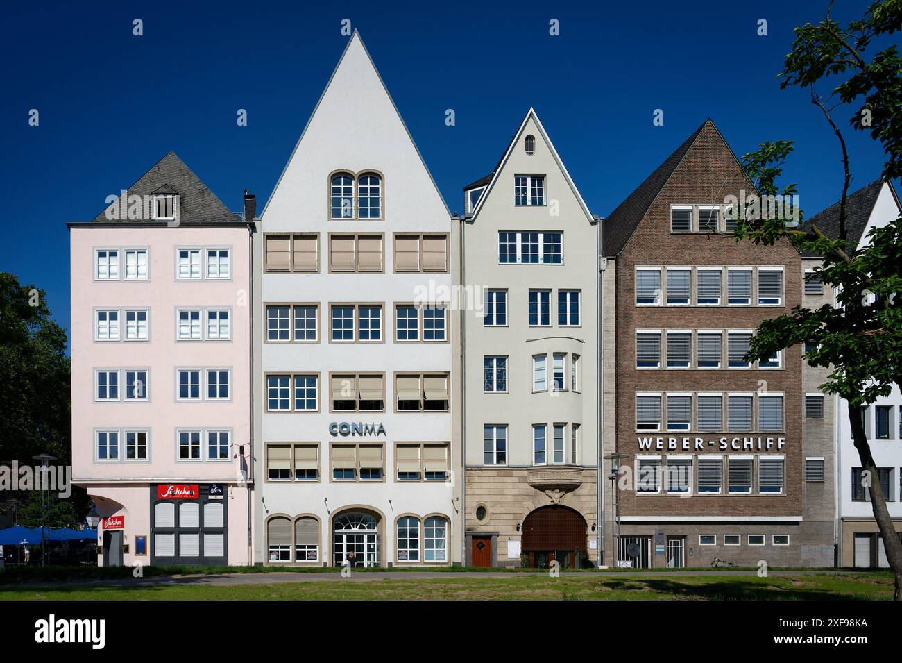 Charming gabled facades hi-res stock photography and images - Alamy