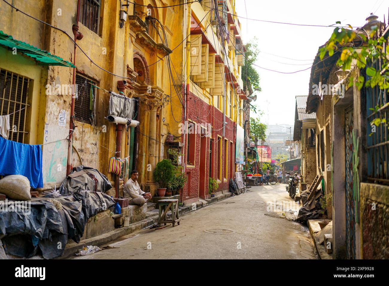 Kolkata, India - 20 October 2023: the streets and buildings of the city ...