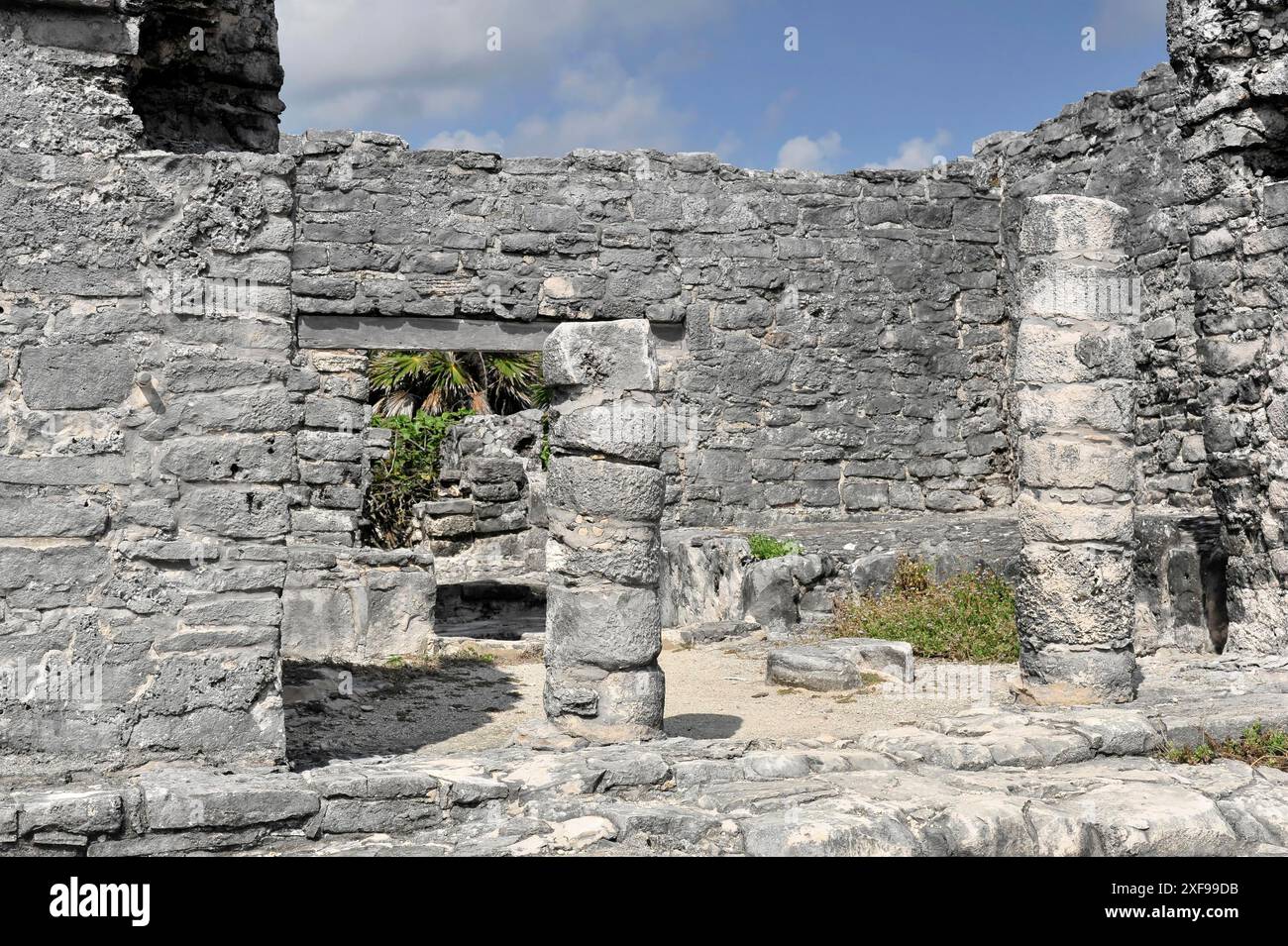 Mayan sites of Tulum, 1200-1524, Tulum, Quintana Roo, Mexico, Central ...