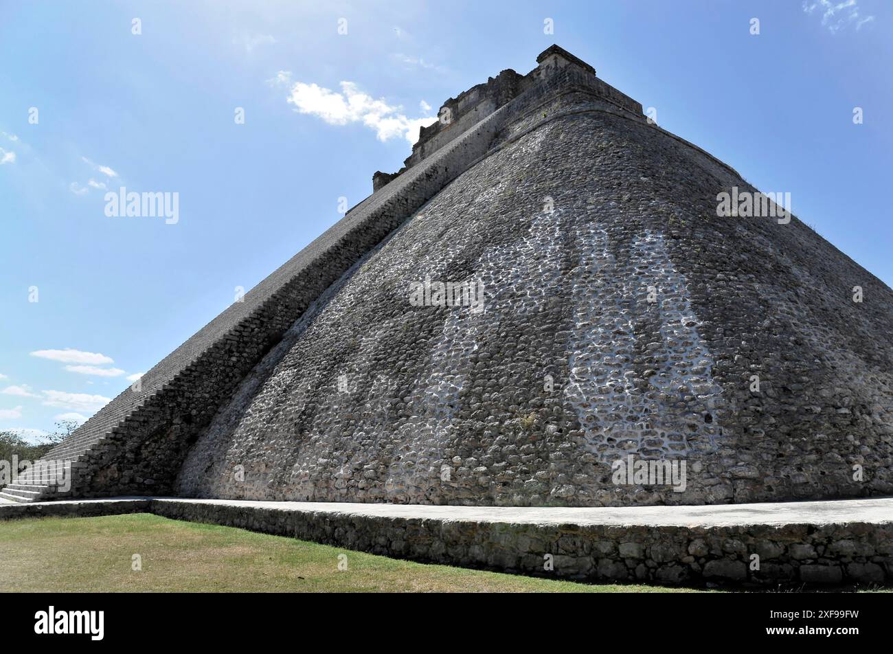 Unesco World Heritage Site, the Mayan ruins of Uxmal, Yucatan, Mexico ...
