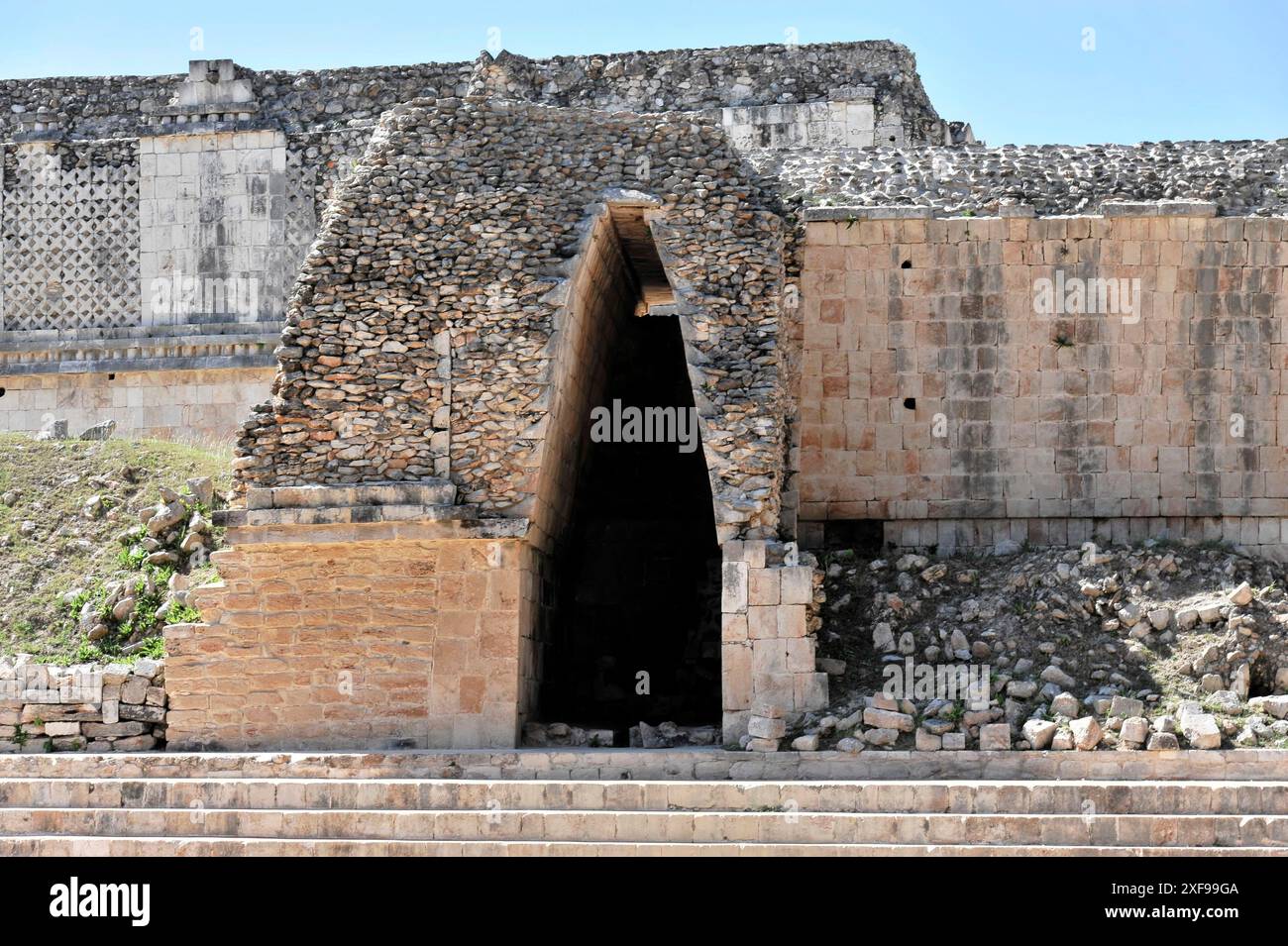 Unesco World Heritage Site, the Mayan ruins of Uxmal, Yucatan, Mexico ...