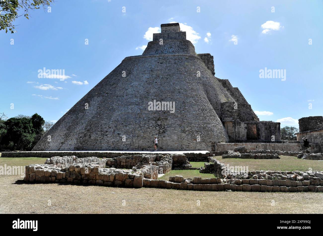 Unesco World Heritage Site, the Mayan ruins of Uxmal, Yucatan, Mexico ...