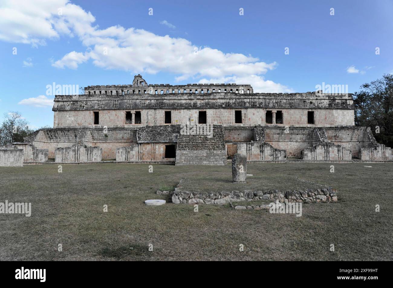 El Palacio, Palace of Kabah, Kabah, Yucatan, Mexico, Central America ...