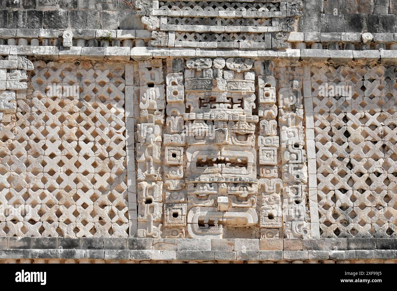 Unesco World Heritage Site, the Mayan ruins of Uxmal, Yucatan, Mexico ...