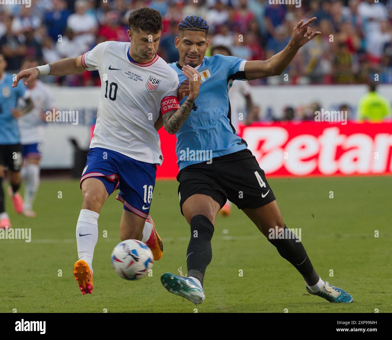 Copa america uruguay july 2024 pulisic hi-res stock photography and ...