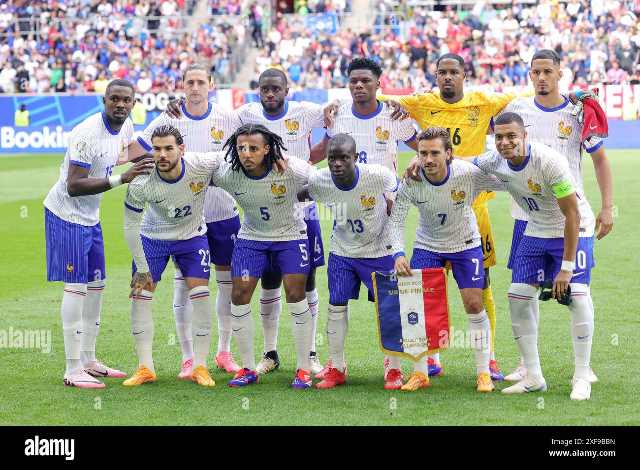 Team of France during the UEFA Euro 2024, Round of 16 football match ...