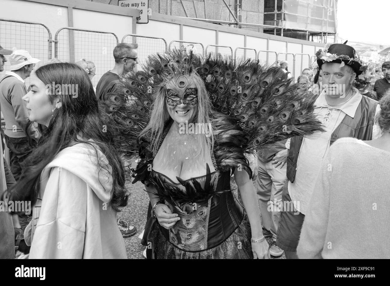 MAZEY DAY GOLOWAN FESTIVAL PENZANCE CORNWALL Stock Photo - Alamy