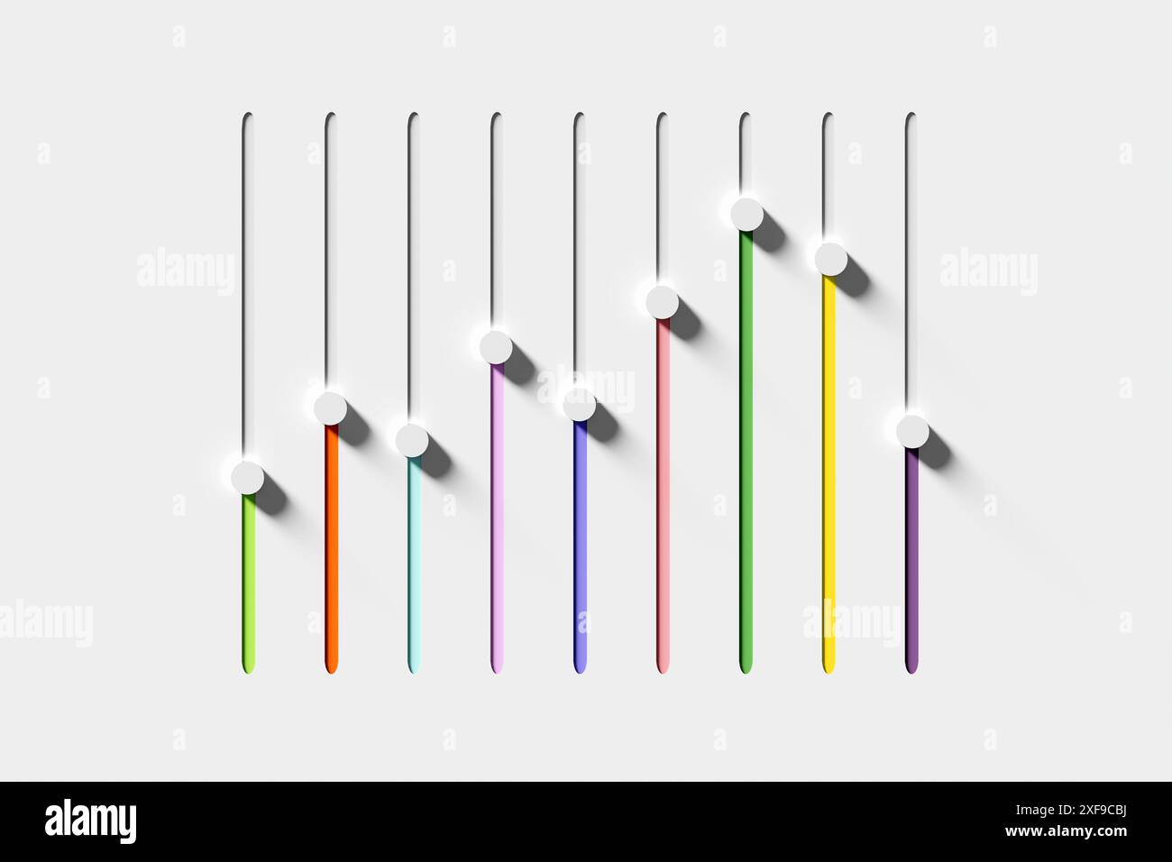 Graphic equalizer mixer hi-res stock photography and images - Alamy